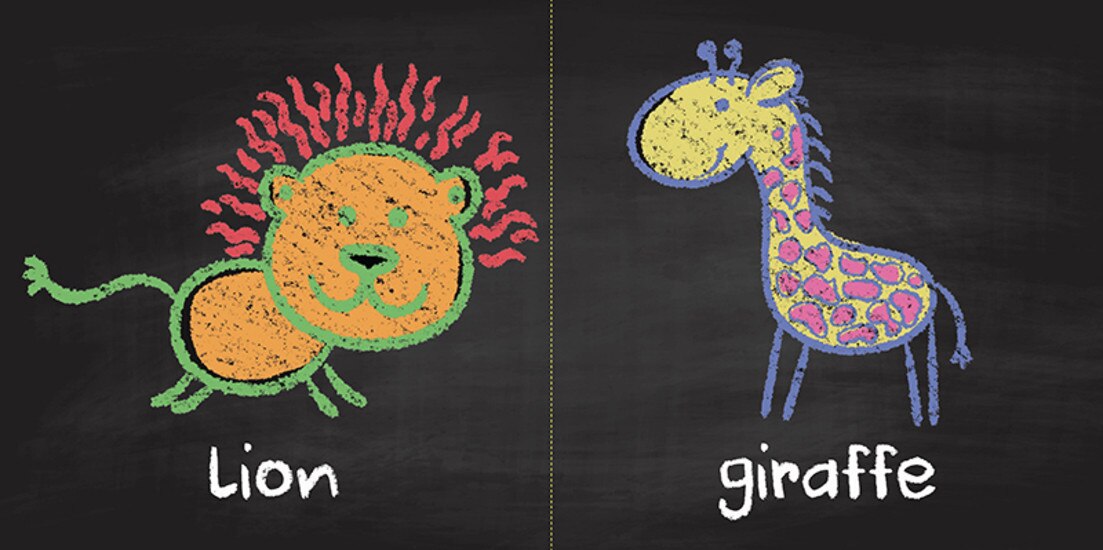 Chalk Art: Animals