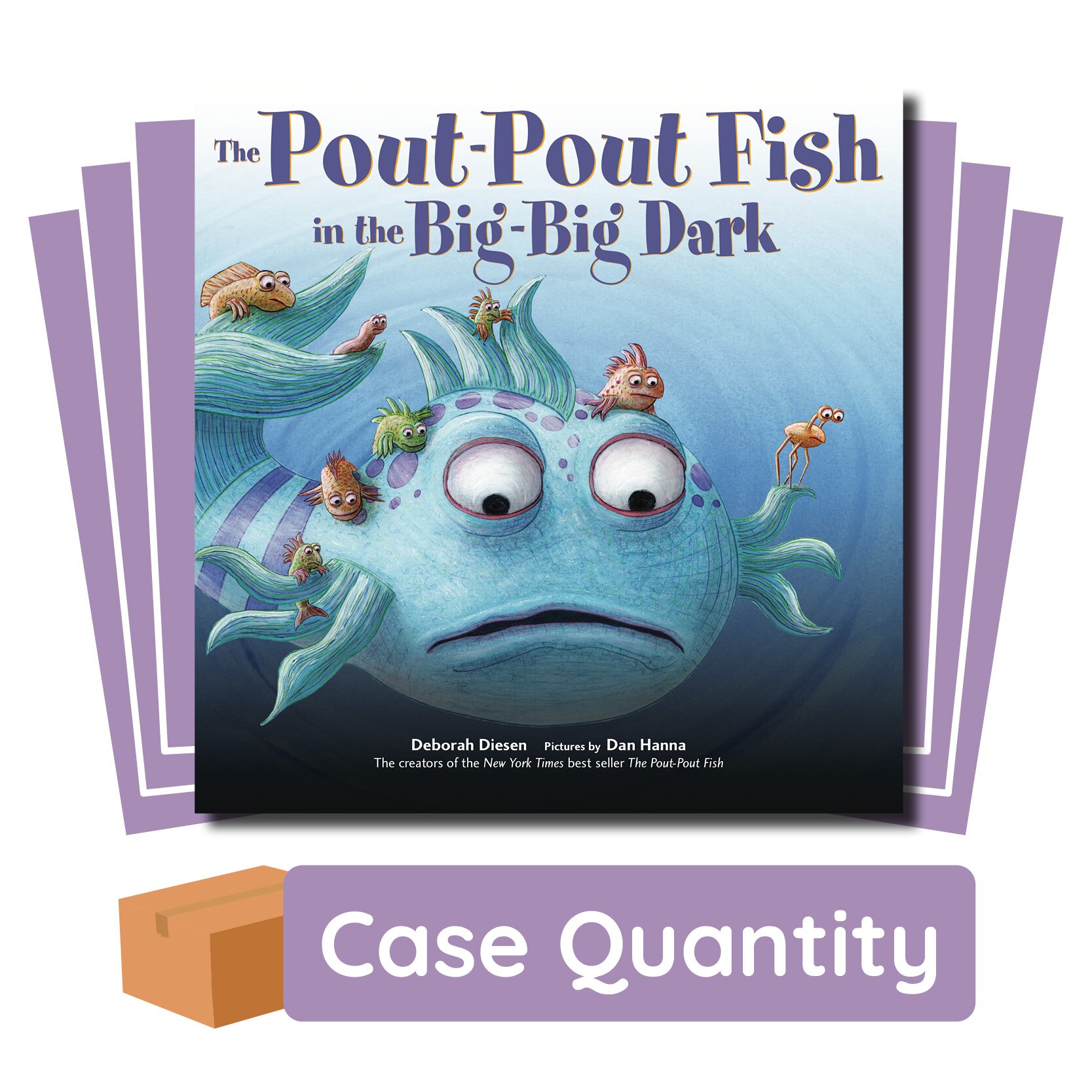 The Pout-Pout Fish in the Big-Big Dark (Case of 90)