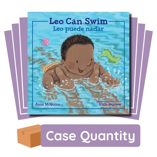 Leo Can Swim / Leo puede nadar (Spanish-English Bilingual) (Case of 96)